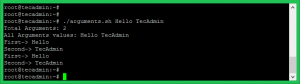 Command Line Arguments in Linux Shell Scripts - TecAdmin