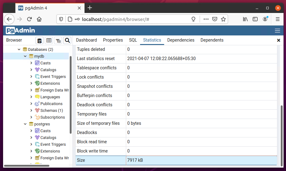 How To Check Database Size Numberimprovement23