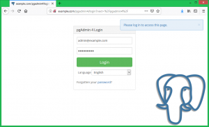 pgadmin4-web-login – TecAdmin