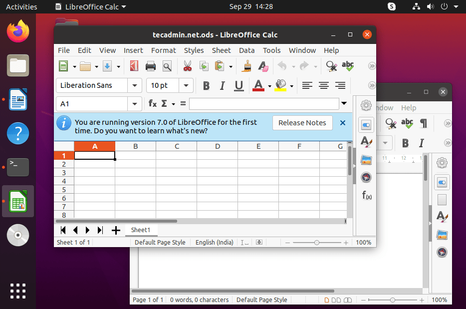 How to Install LibreOffice 7.0 on Ubuntu 20.04 – TecAdmin How to Install LibreOffice 7.0 on Ubuntu 20.04 – TecAdmin