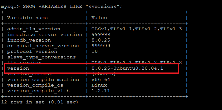 How To Check Mysql Version Tecadmin Techzamin