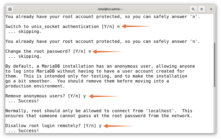 How To Install Mariadb On Debian 11 Tecadmin 6115