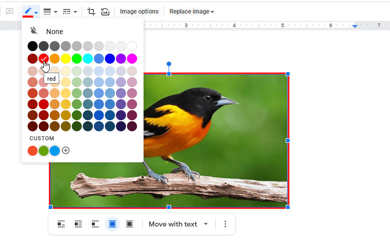 How To Set Border Around Images In Google Docs TecAdmin