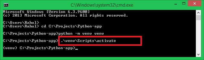 Creating Python Virtual Environment On Windows TecAdmin
