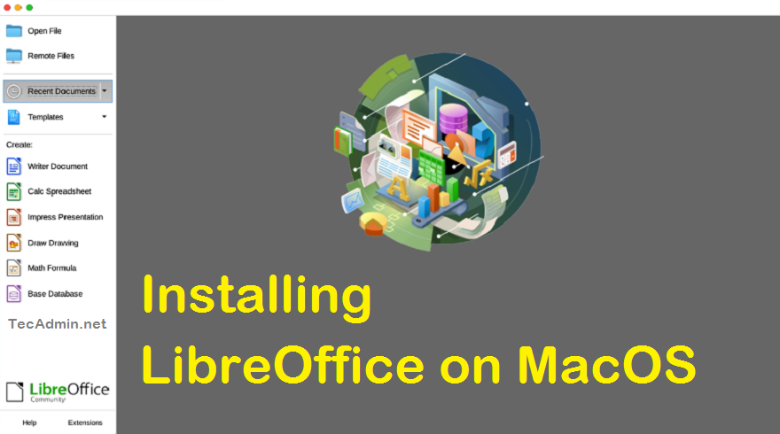 How To Install LibreOffice On MacOS TecAdmin